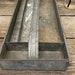Metal Tool Tray Galvanized Tool Tray Caddy Open Tool Box Garden Tray ...