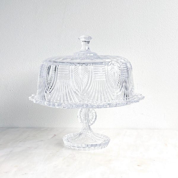 Crystal Cake Stand - Etsy