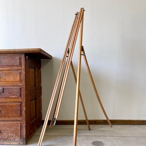 Antique Quilting Rack Primitive Display Maid of Honor Quilting Frame ...