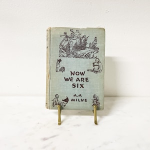 Now We Are Six by A.A. Milne Winnie the Pooh Christopher Robin 1945 ...