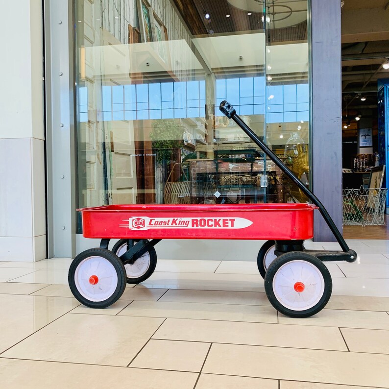 Coast King Rocket Wagon Vintage Red Wagon Little Red Wagon | Etsy