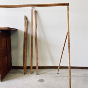 Antique Quilting Rack Primitive Display Maid of Honor Quilting Frame ...