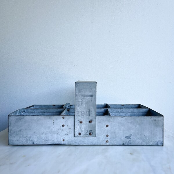 Galvanized Tool Box - Etsy