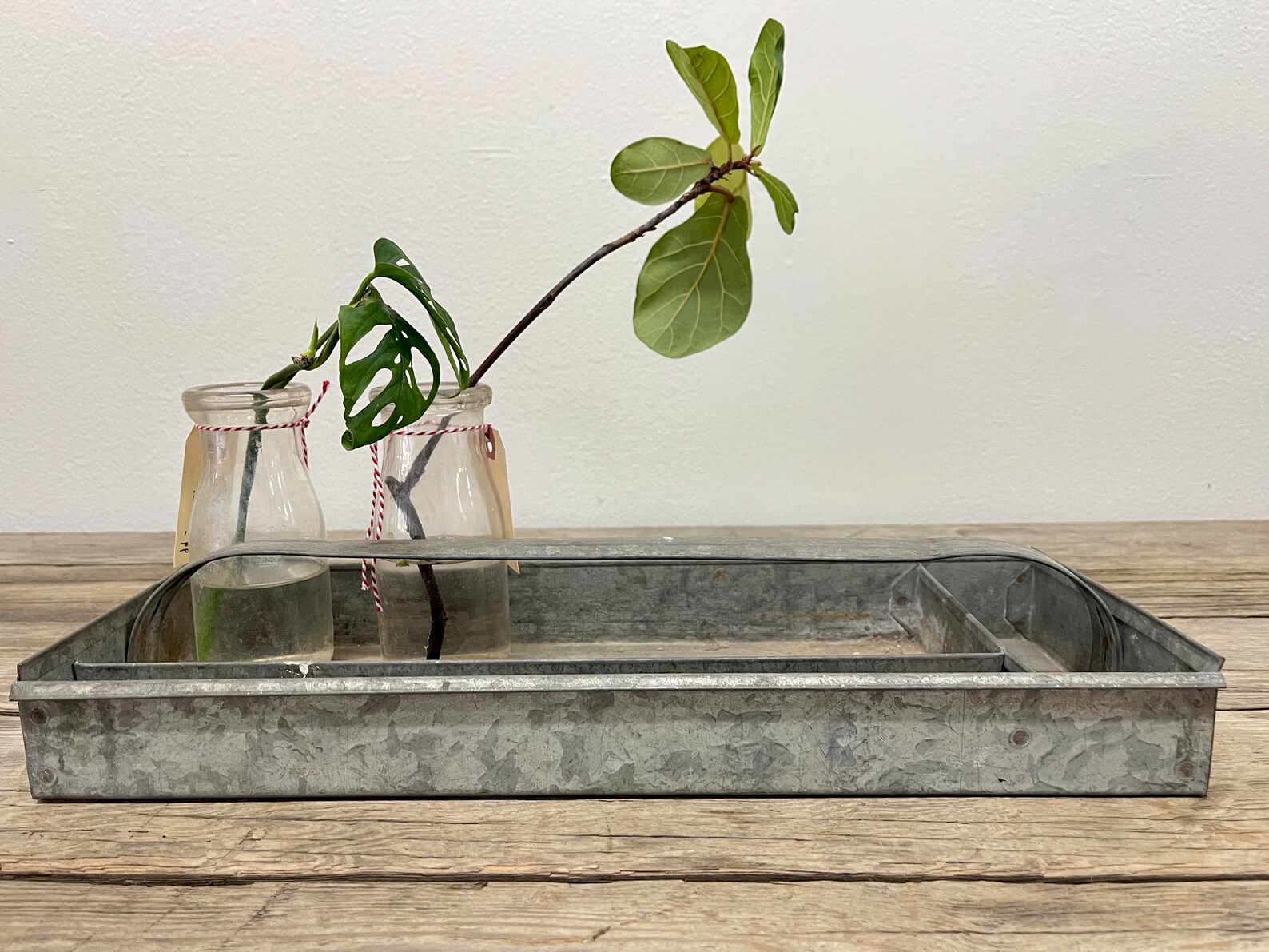 Metal Tool Tray Galvanized Tool Tray Caddy Open Tool Box - Etsy