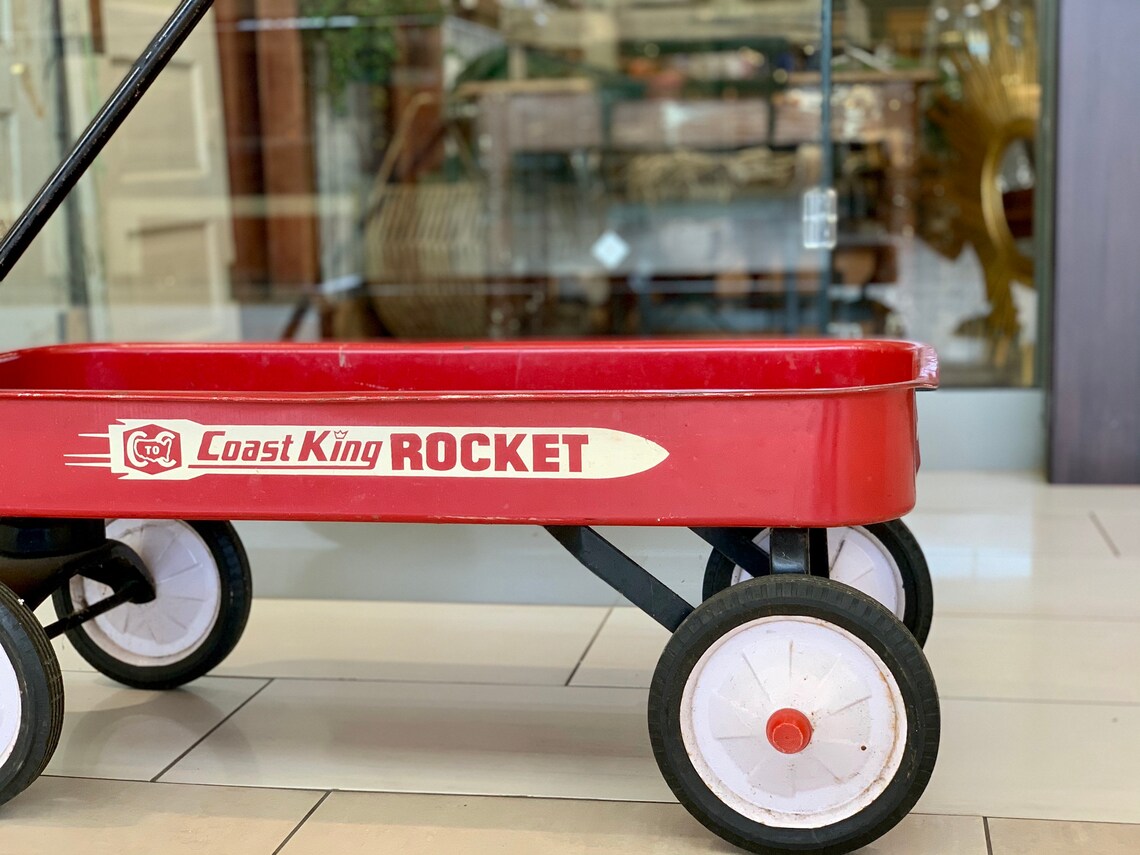 Coast King Rocket Wagon Vintage Red Wagon Little Red Wagon | Etsy
