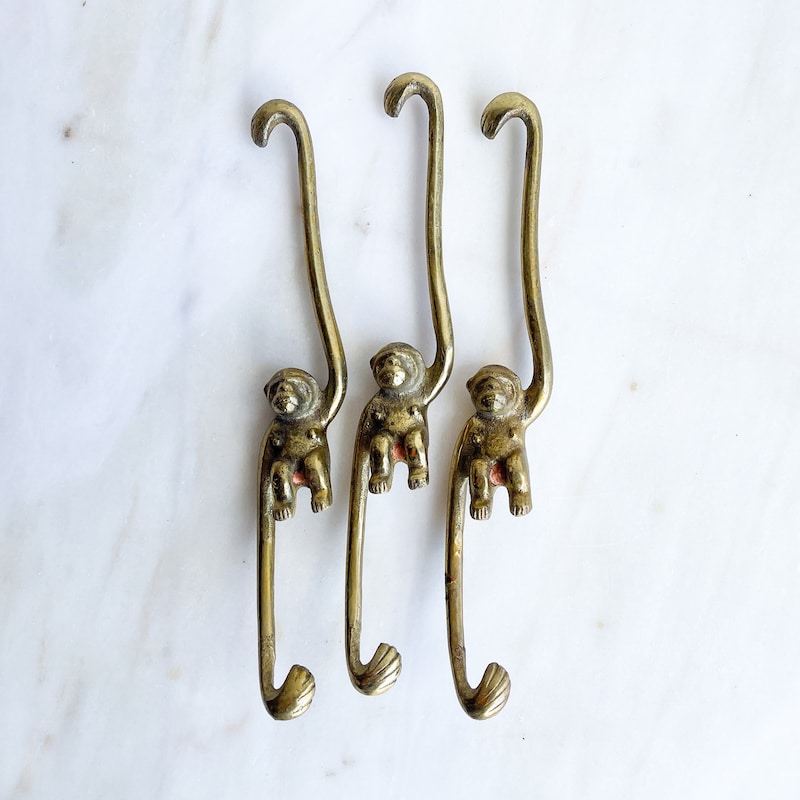 Monkey Wall Hook - Etsy