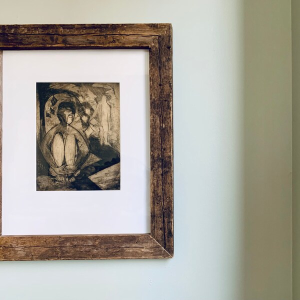 Reclaimed Wood Frame - Etsy