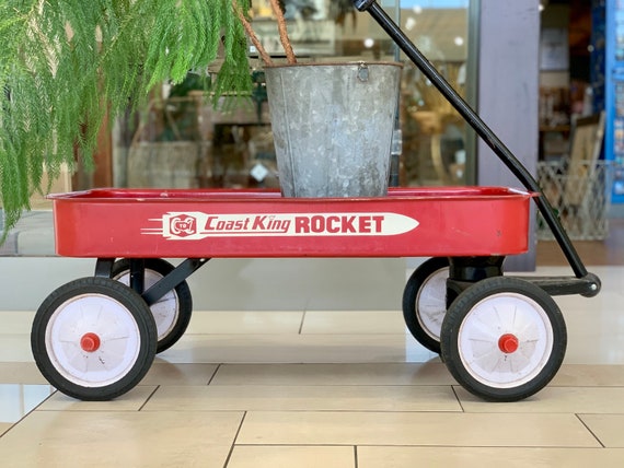 Coast King Rocket Wagon Vintage Red Wagon Little Red Wagon | Etsy