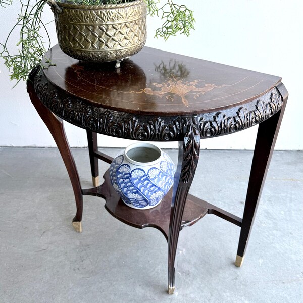 Demilune Table - Etsy