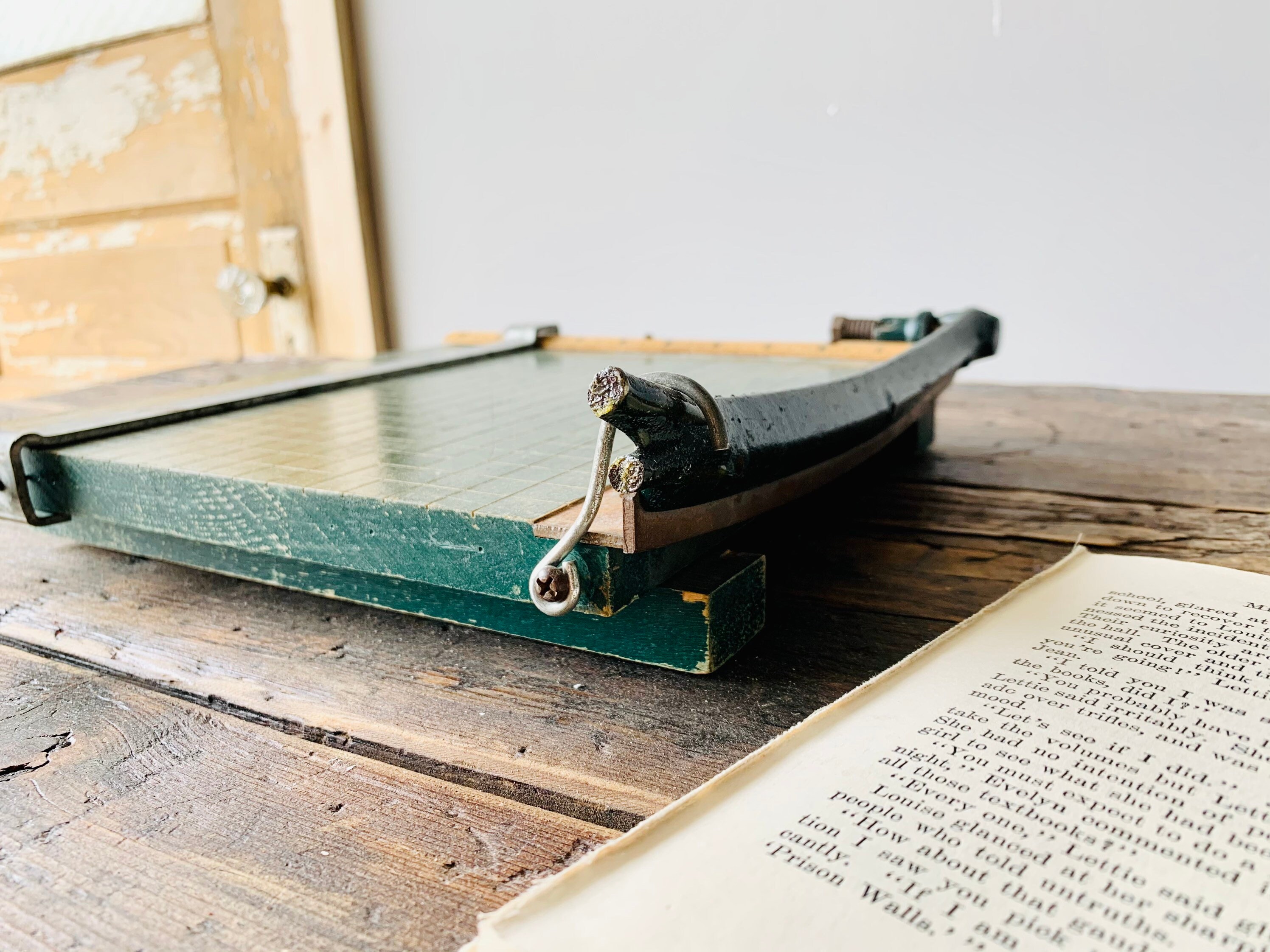 Vintage Paper Cutter Kodak Trimming Board Craft Tool - Etsy
