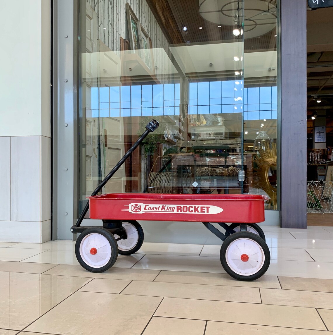 Coast King Rocket Wagon Vintage Red Wagon Little Red Wagon | Etsy