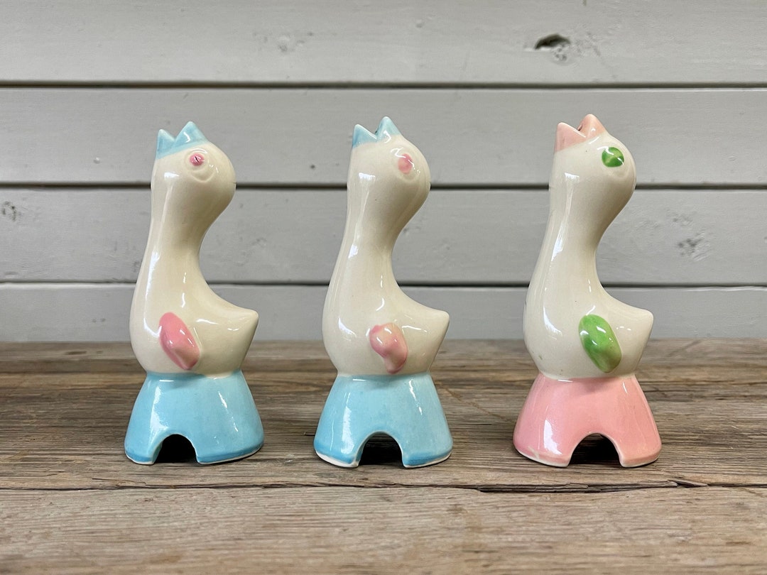 Shawnee Pie Bird Ceramic Pie Bird Pie Vent Pastel 1940s Collectible ...