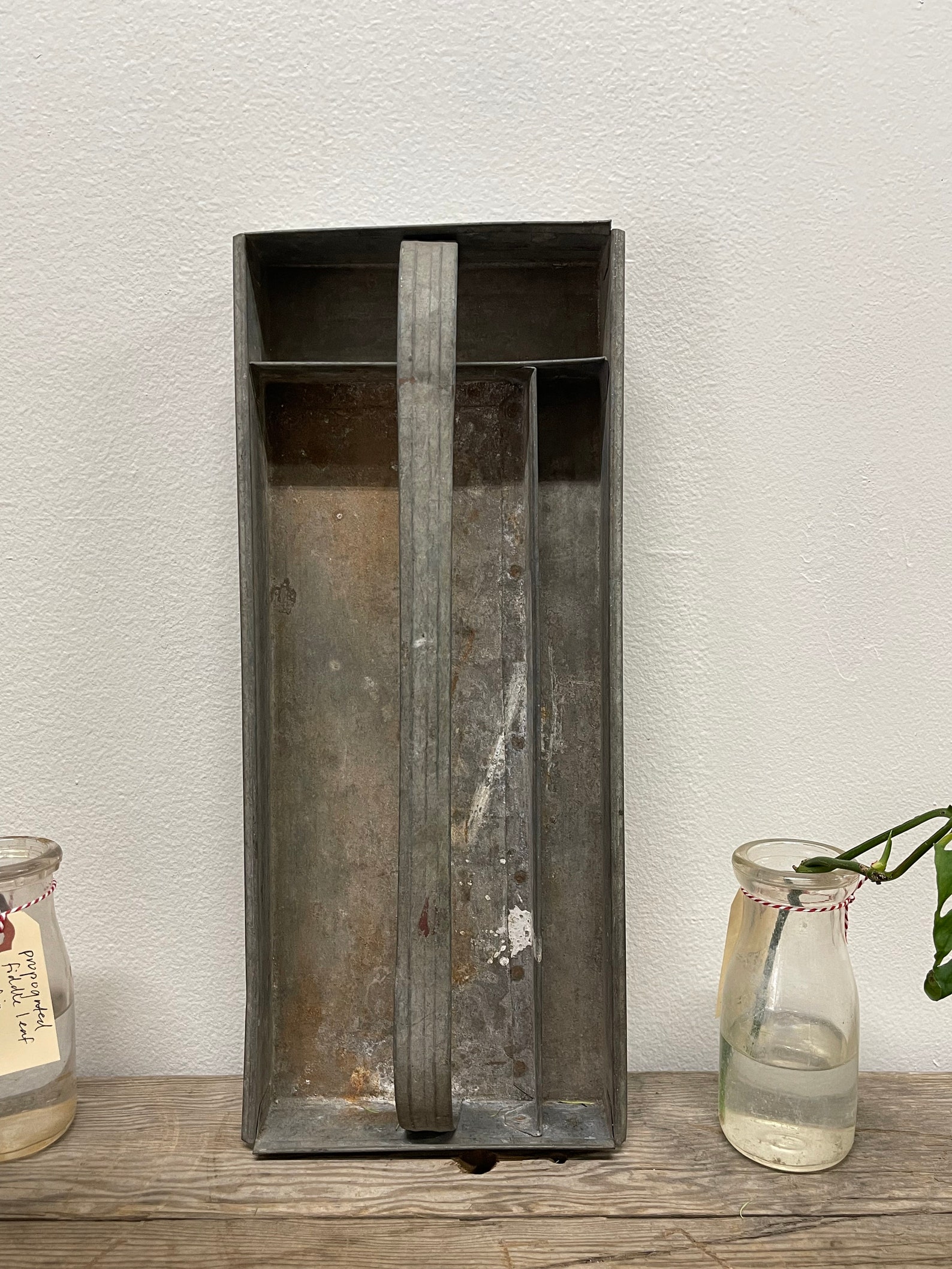 Metal Tool Tray Galvanized Tool Tray Caddy Open Tool Box - Etsy