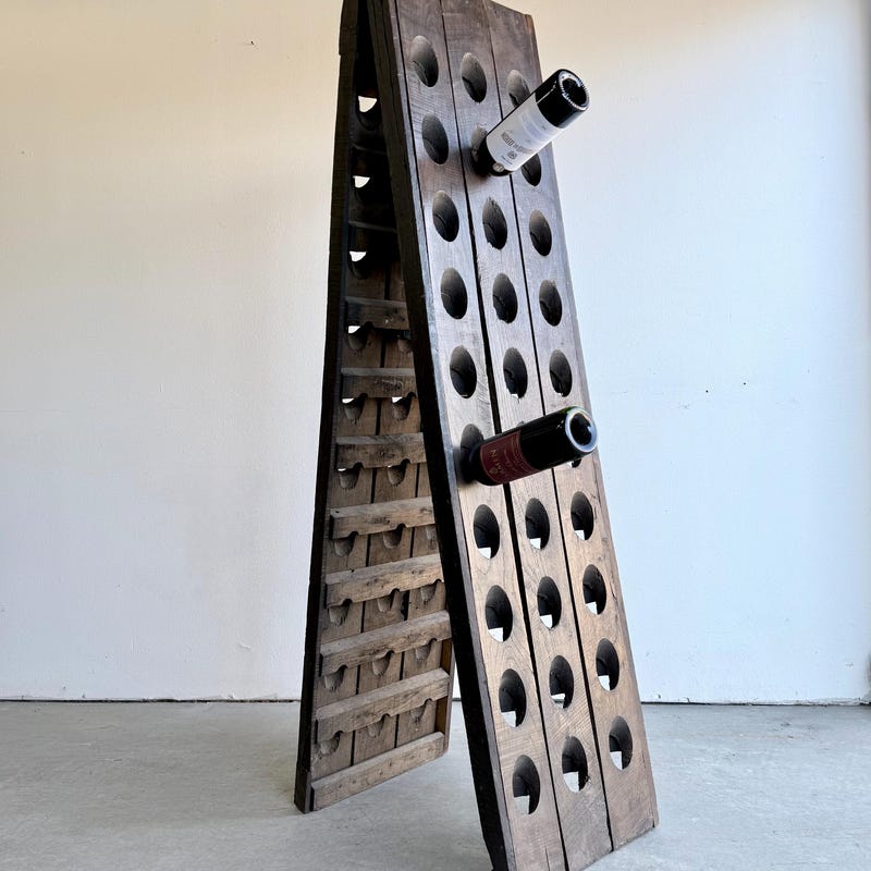 Wine Riddling Rack - Etsy