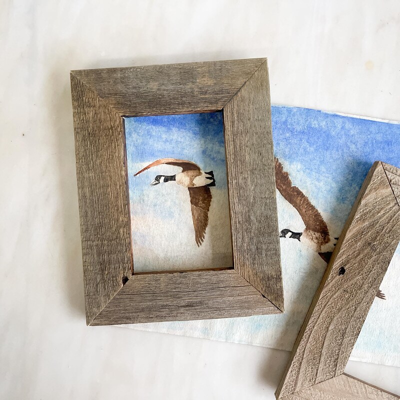 Reclaimed Wood Frame - Etsy