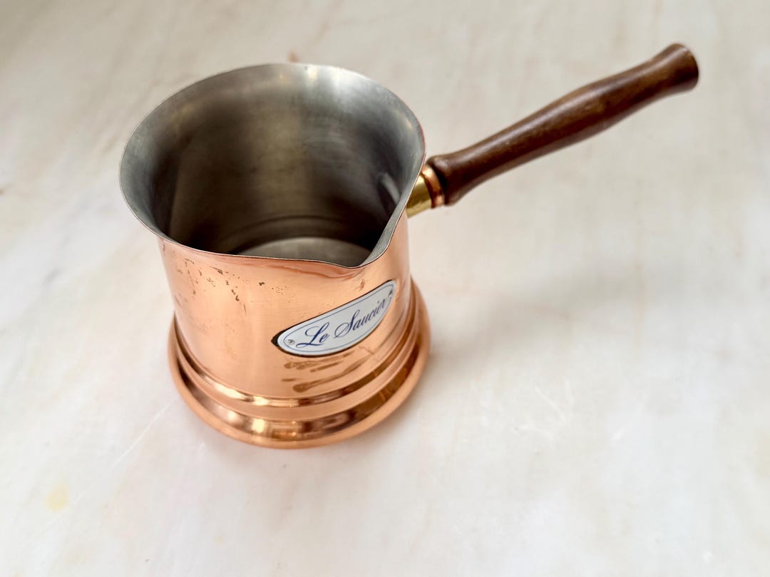 Vintage Copper Sauce Pan Le Saucier by Teleflora Portugal Le Petit Milk ...