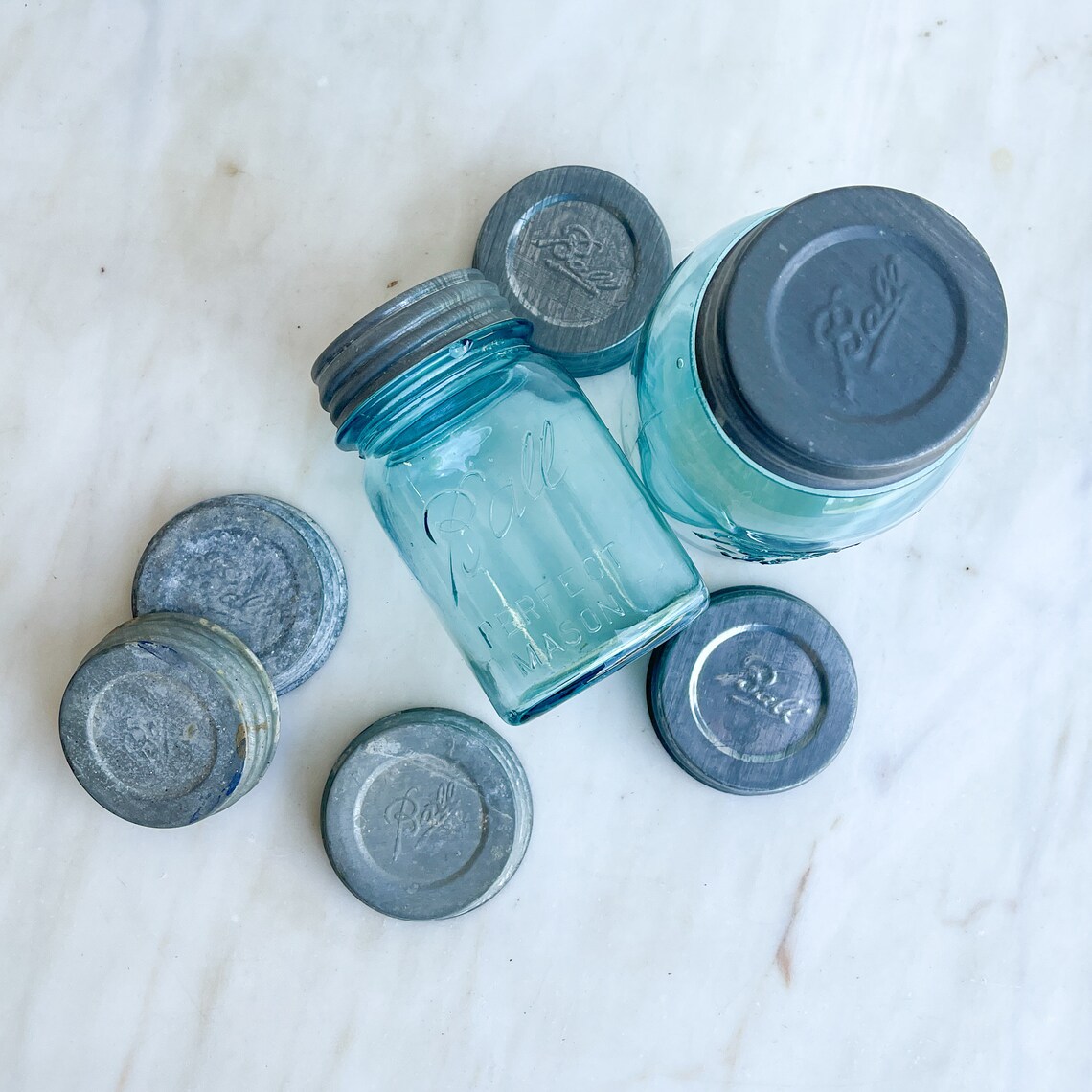Antique Zinc Canning Jar Lid Ball Jar Lid Mason Atlas Jar Lid Metal and ...