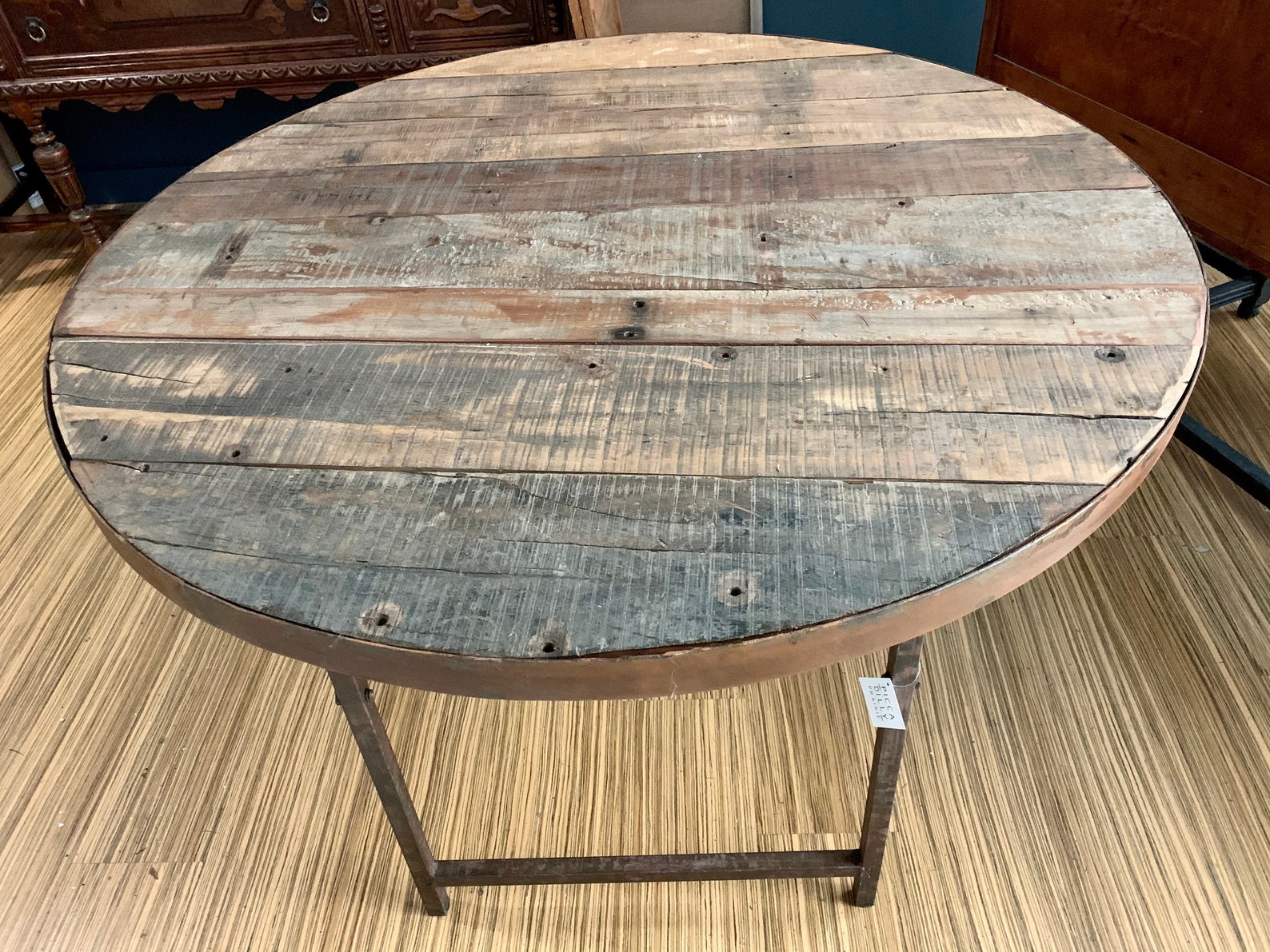 Round Folding Wood Table Dining Table Indian Wedding Table - Etsy