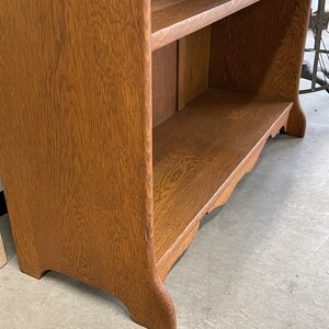 Larkin Style Secretary Desk Bookshelf Cabinet Narrow Entryway Piece ...