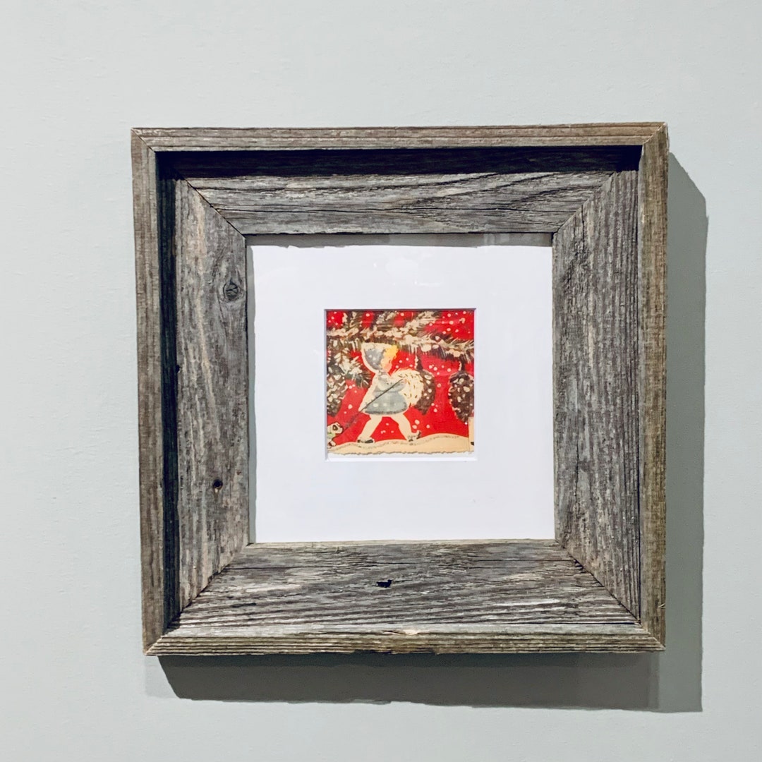 Rustic Photo Frame Rustic 8x8 Frame With 4x4 Mat Instagram Photo Frame ...