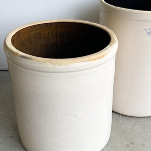 Large Antique Ransbottom Crock 12 Gallon Extra Large Antique Crock ...