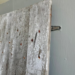 Antique Barn Door Chippy White Authentic Small Rustic Barn Door Silo ...