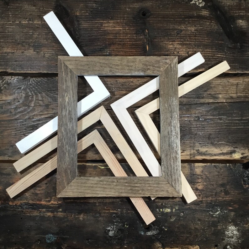 Rustic Wood Frame 8x10 Reclaimed Wood Frame 8x10 Barnwood - Etsy