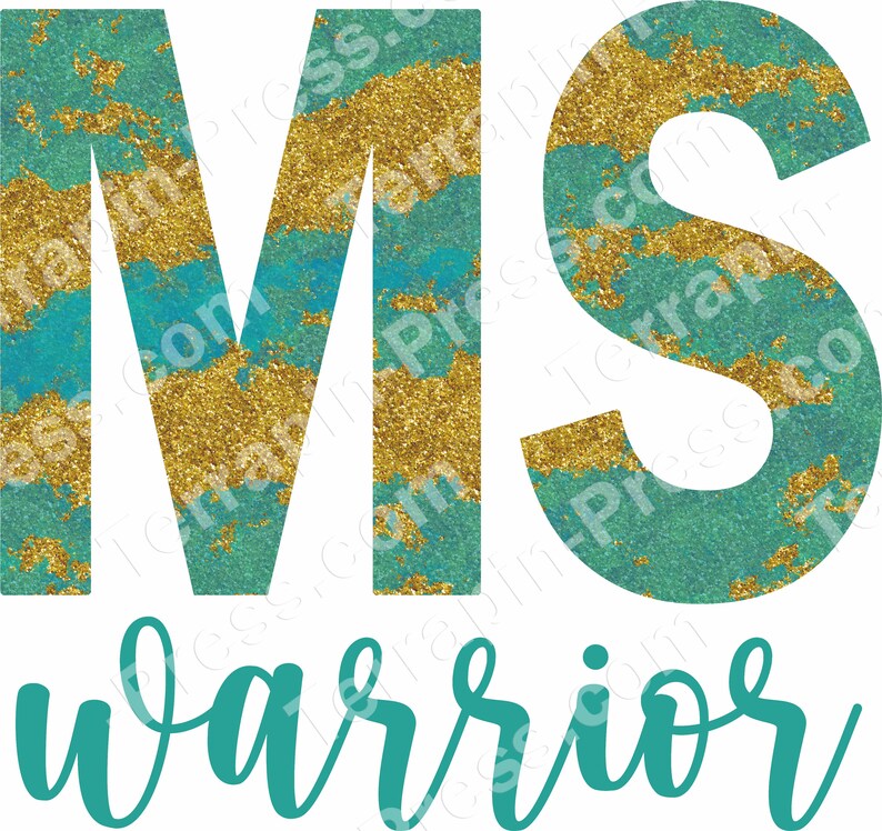 MS Warrior Digital Download, Multiple Sclerosis Image File for ...