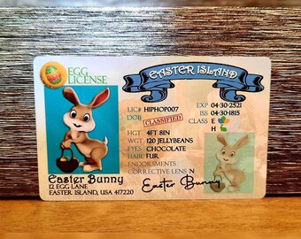 Easter Bunny License Svg - Etsy