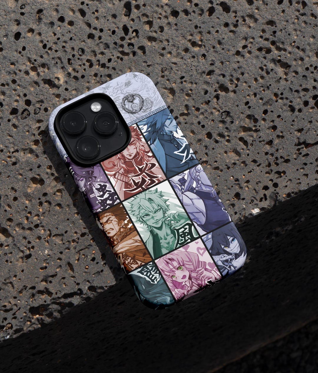 Demon Slayer Phone Case Hashira Stylish and Durable for iPhone 16 15 14 ...