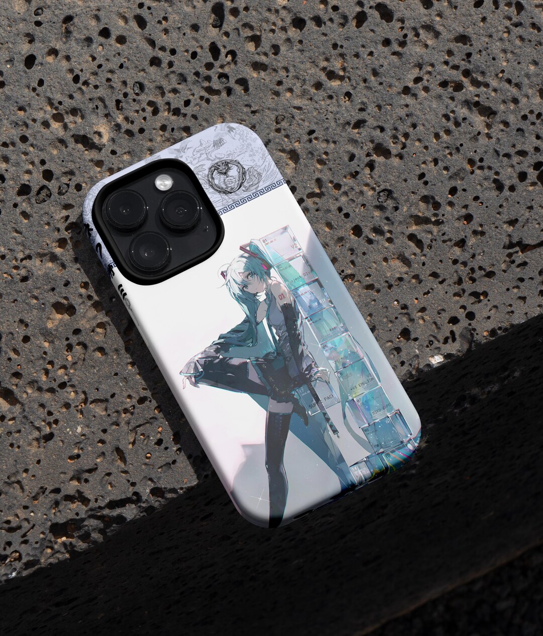 Hatsune Miku Phone Case Popstar Cover for iPhone 16, 15, 14, 13, 12, 11 ...