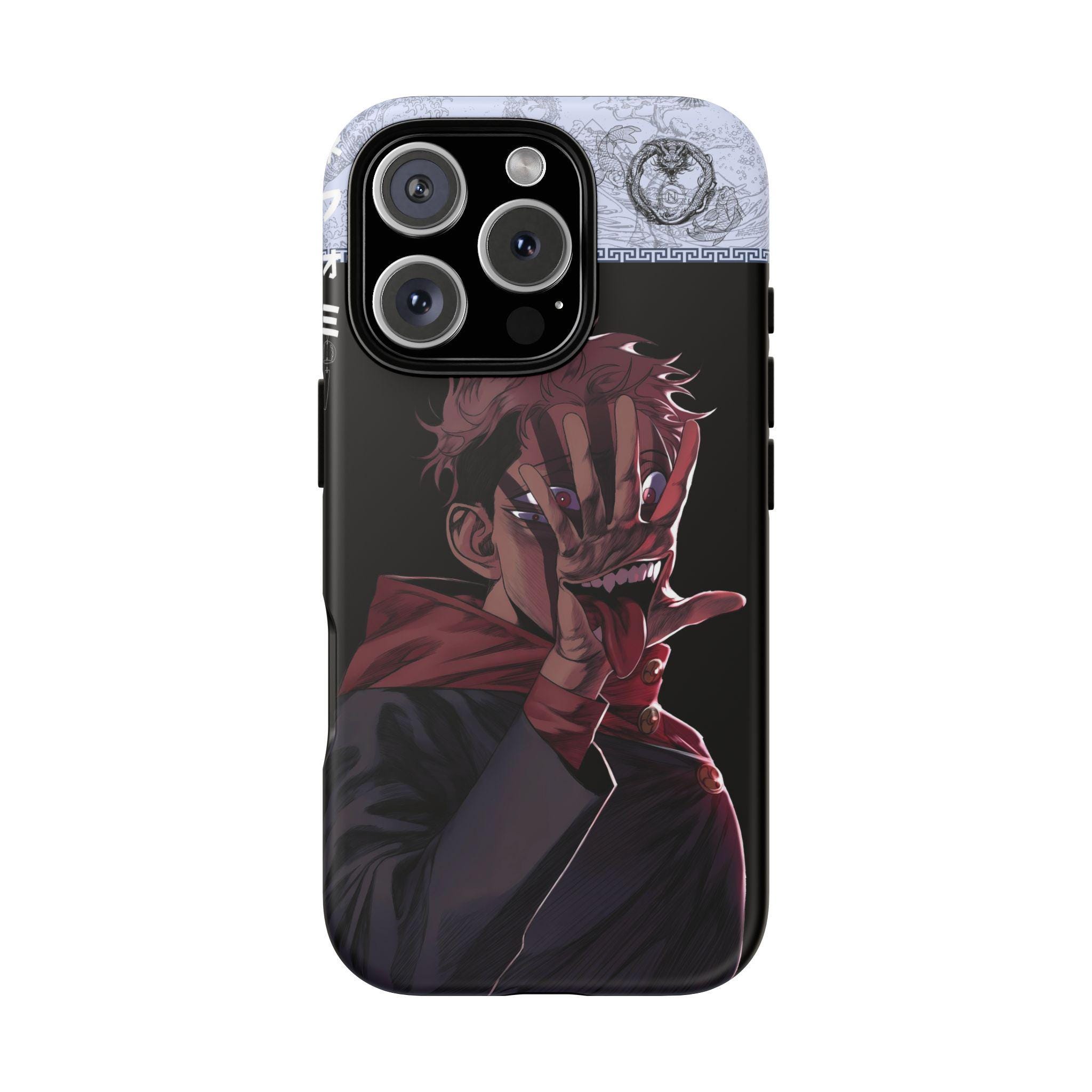 Ryomen Sukuna JJK Anime Phone Case Custom Phone Case iPhone 16 Plus Pro ...
