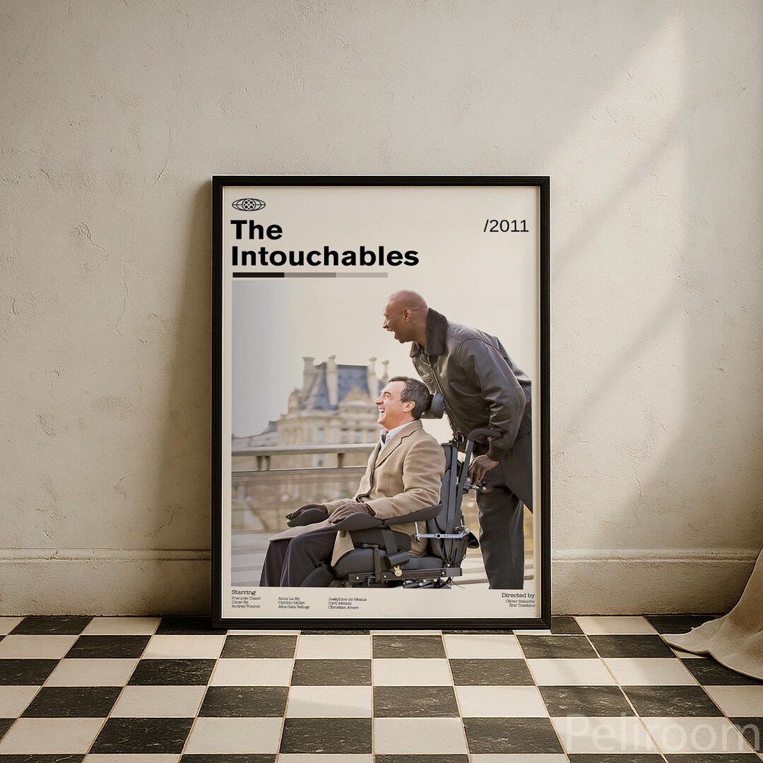 The Intouchables Movie Poster | François Cluzet Omar Sy Film Poster ...
