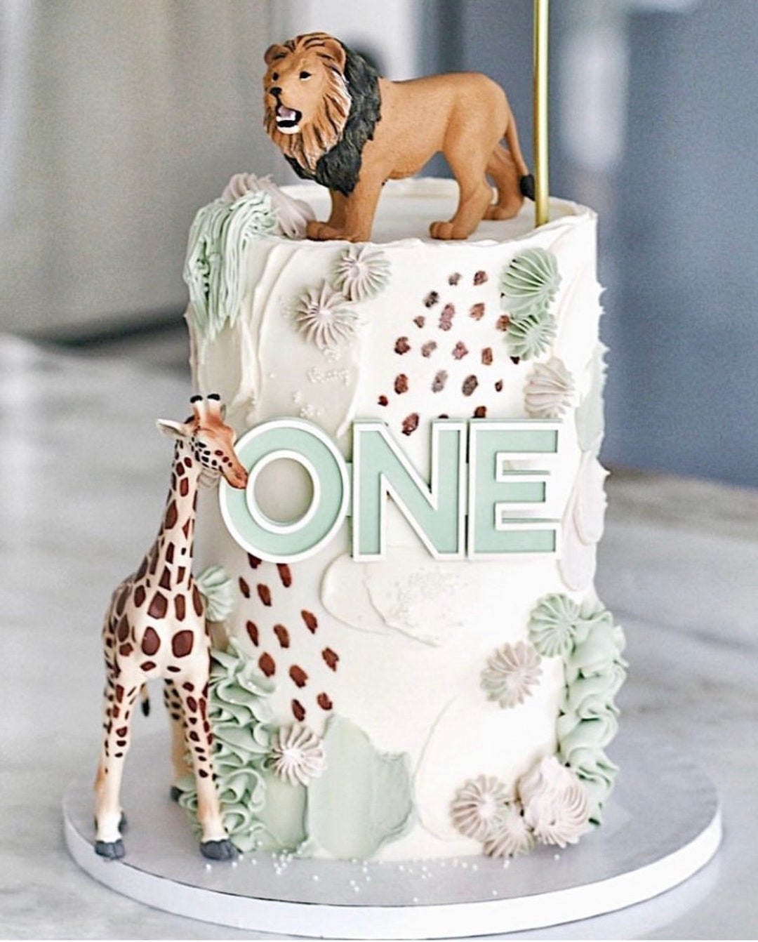 Layered Cake Topper, Flat Lay Cake Topper, Acrylic Cake Charm, Age Cake ...