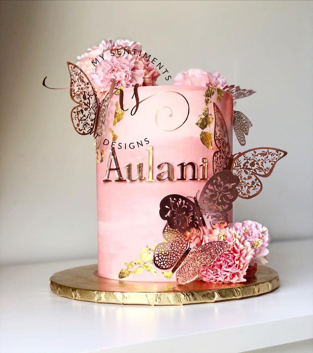 Acrylic Cake Charm, Flat Lay Cake Topper, Acrylic Name Plate for Cake ...