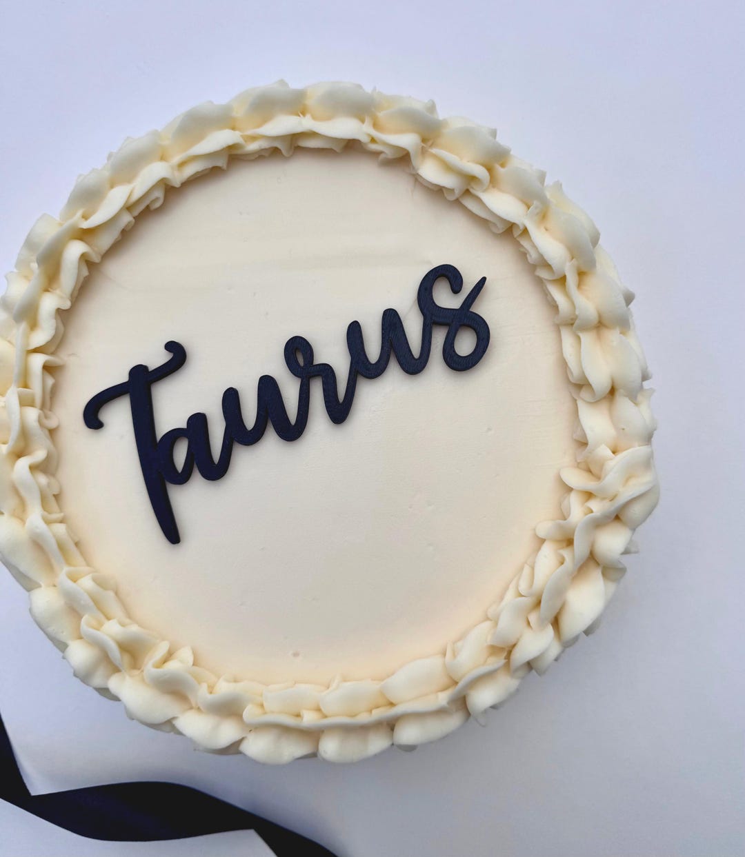 Taurus Cake Topper - Star Sign - Zodiac - Birthday Decor - 3D Printed ...