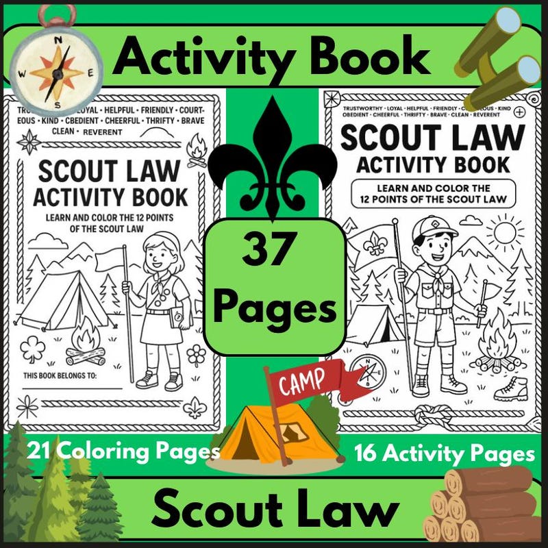 Cub Scout Printables - Etsy