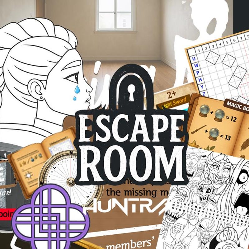 Escape Room Games 4 Kids - Etsy