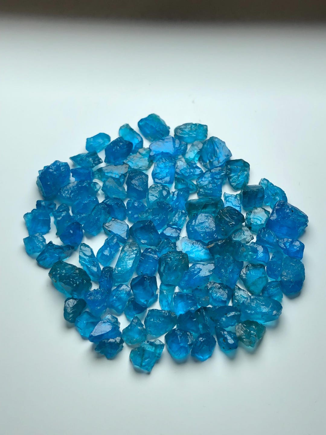 Blue Apatite Raw Gemstone – Spiritual Awakening Crystal - Etsy