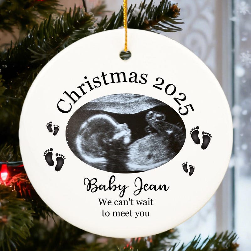 Christmas Tree Baby Scan - Etsy