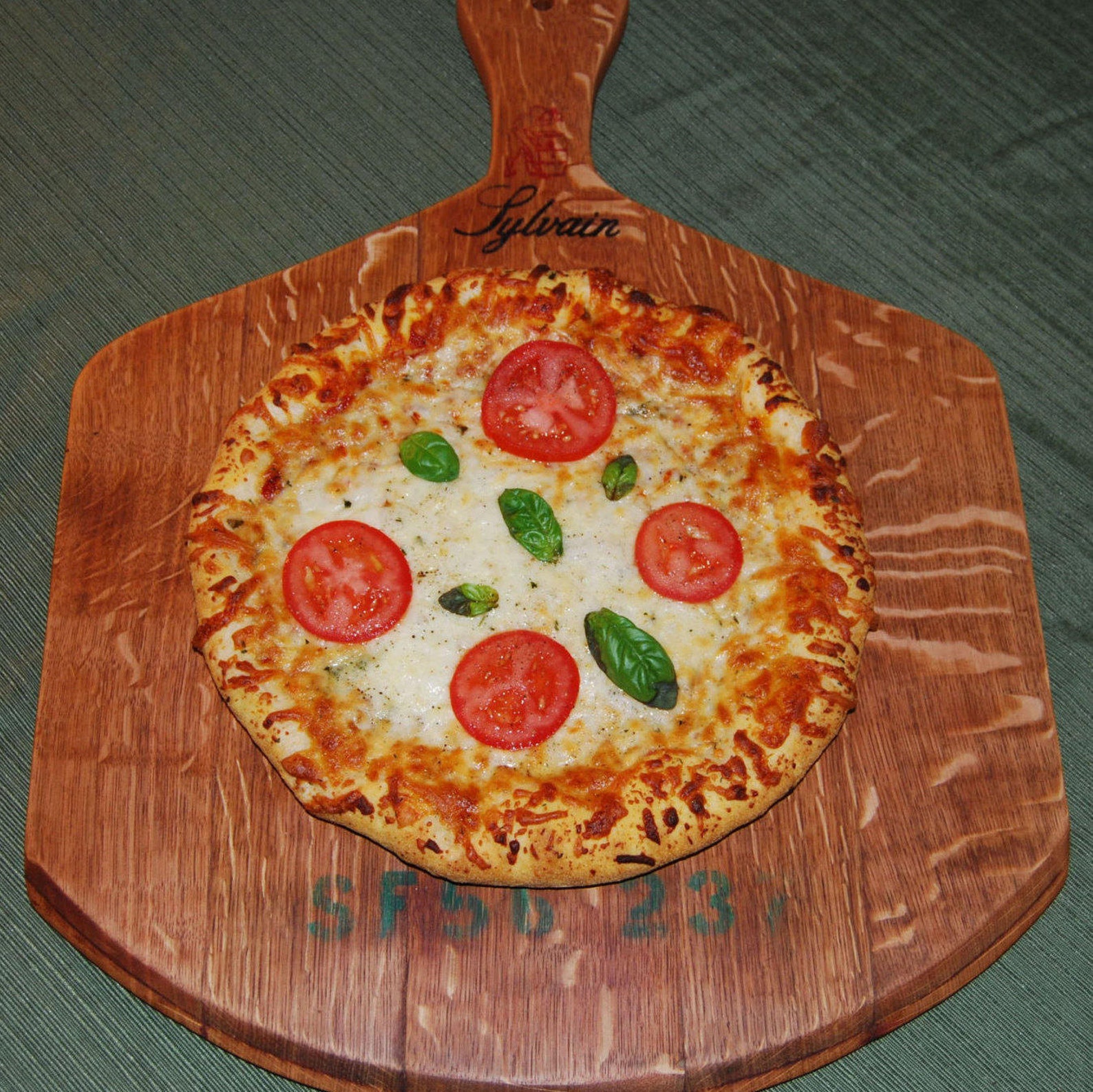 Wine Barrel Head Breadboard Bakers Paddle Serving Tray - Etsy