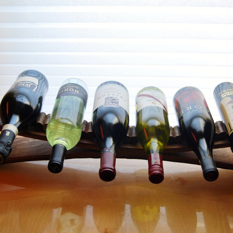 Corner Wine Rack - Etsy
