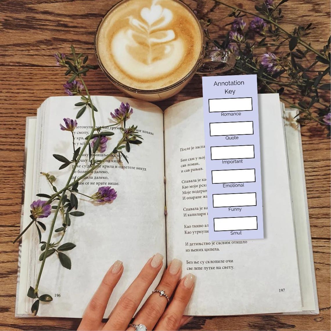 Annotation Key Printable Bookmarks – 4 Colours | Digital Download - Etsy