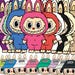 Labubu Clipart SVG Bundle: Colorful Cartoon Dolls (digital Download) - Etsy