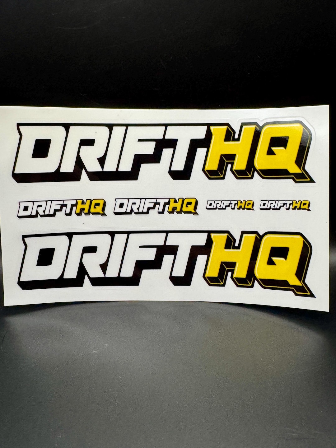 RC Drifthq Sponsor Sticker Sheet - Etsy