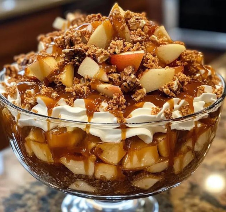 Caramel Apple Trifle | A Fall Delight Awaits You Recipe PDF (digital ...
