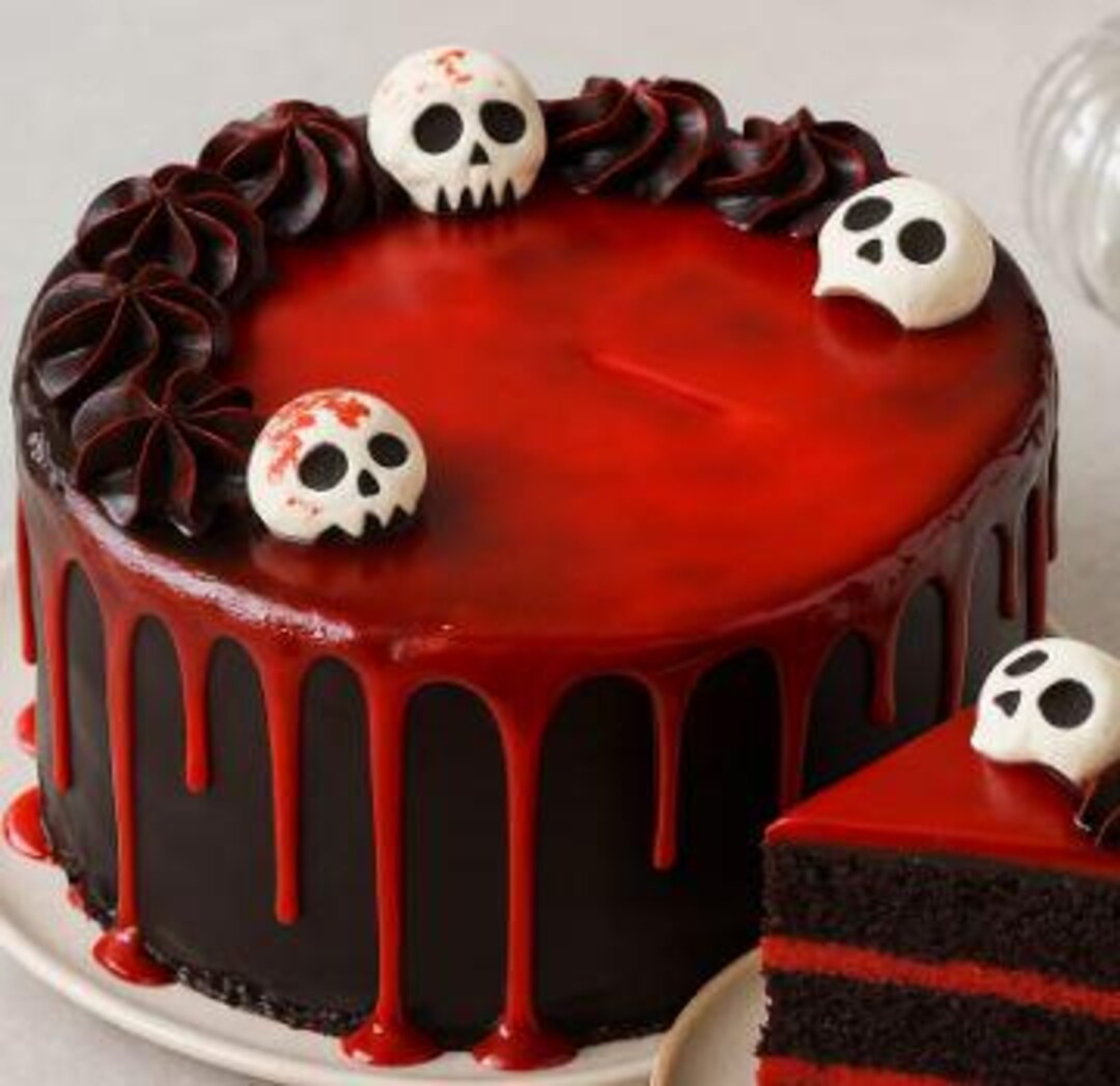Spooky Halloween Marble Cake Recipe (digital Download) - Etsy
