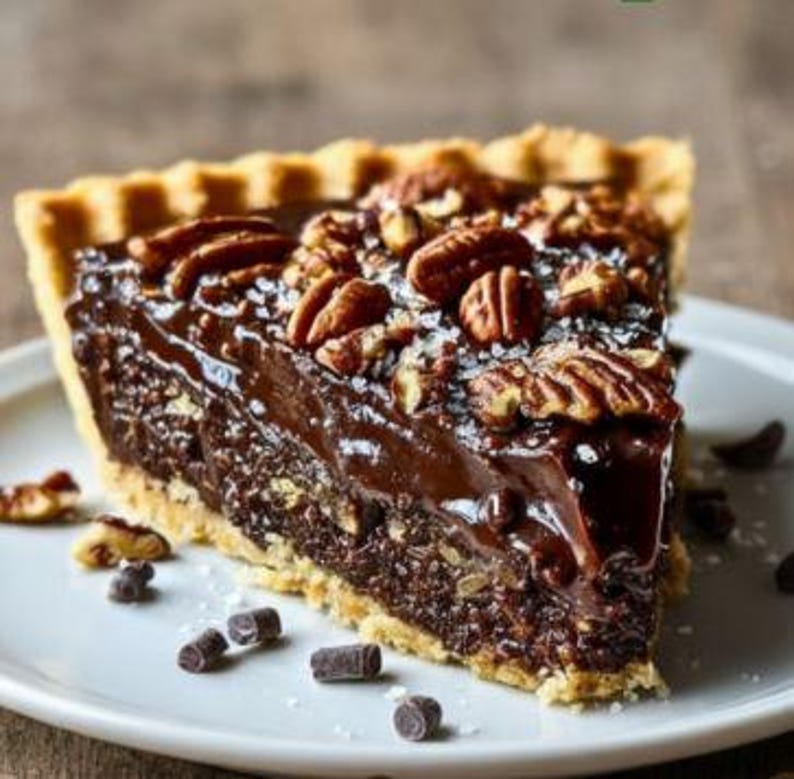 Texas Chocolate Pecan Pie Recipe: Easy Southern Dessert (digital ...