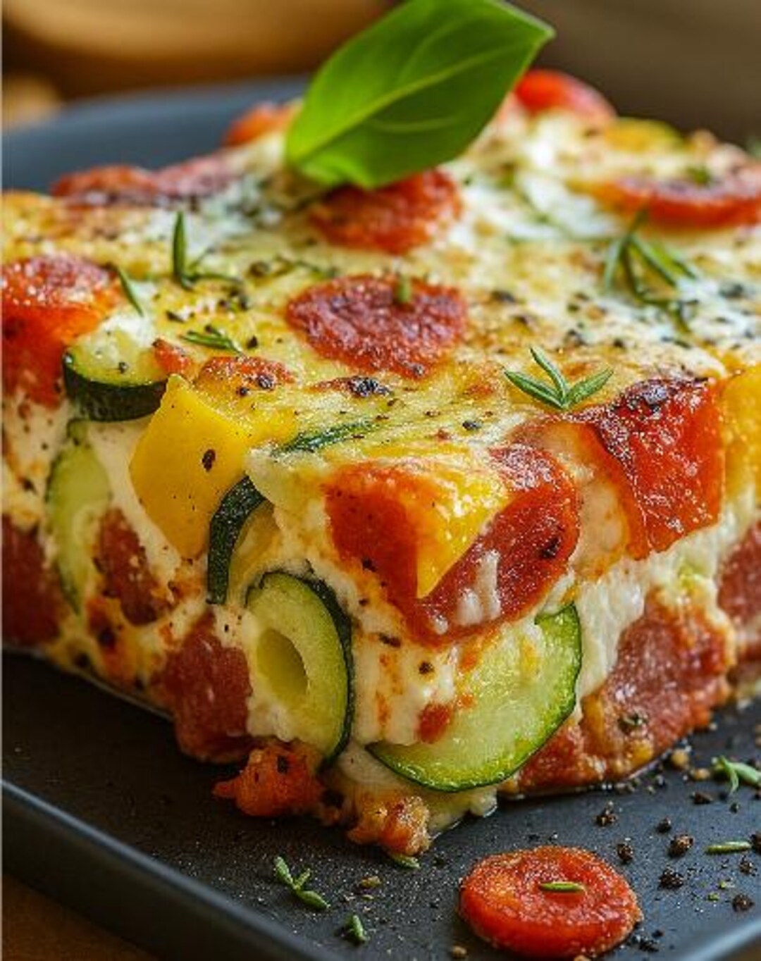 Terrine De Courgettes, Chorizo Et Feta Recipe: Easy Dinner Party Recipe ...