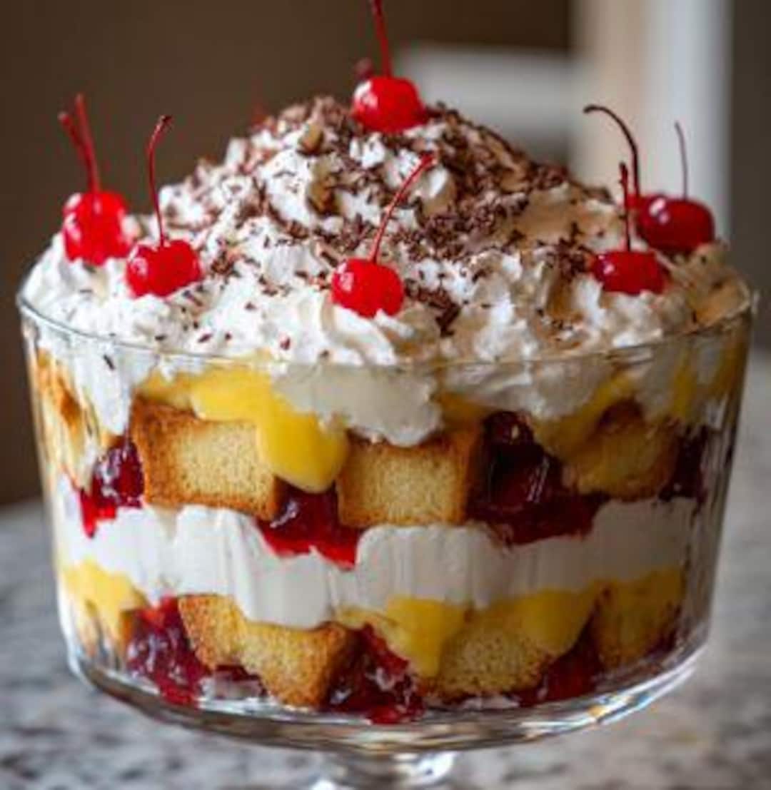Christmas Trifle – Seven Luxurious Layers of Holiday Joy Recipe PDF ...